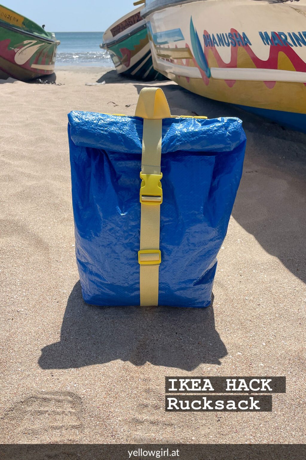 Kreativer IKEA FRAKTA Hack: DIY-Rucksack für Reisen - Der DIY Lifestyle ...